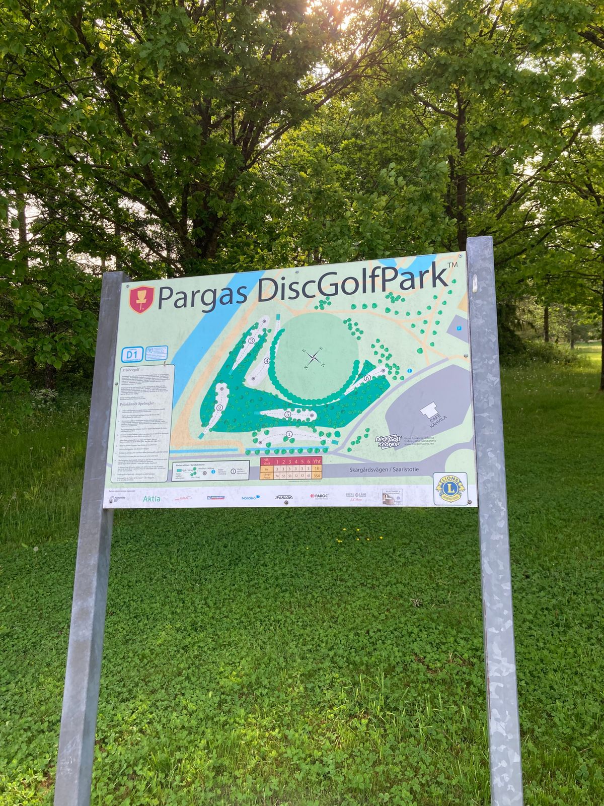 Parainen DiscGolfPark - Finland | UDisc Disc Golf Course Directory