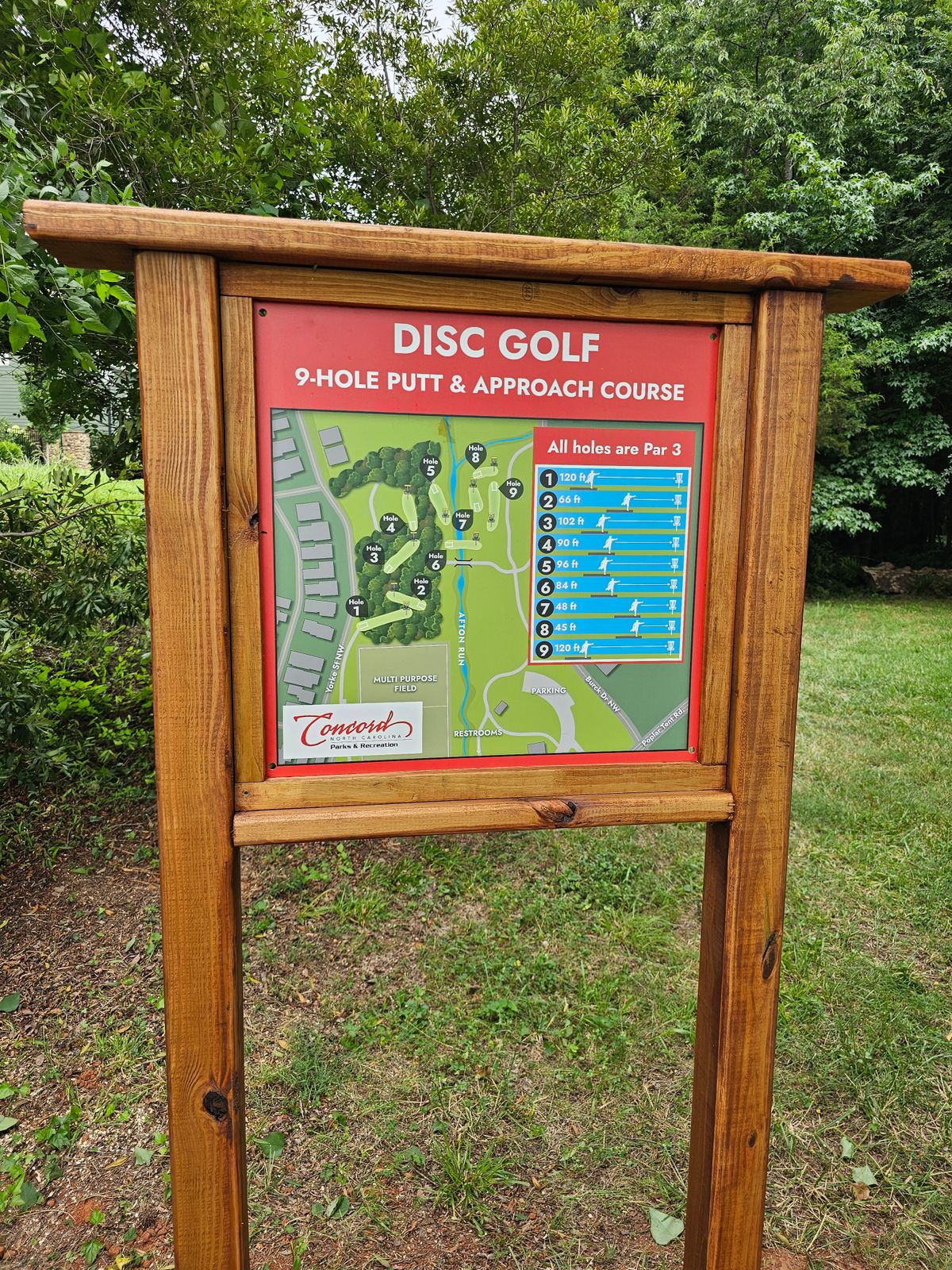 Dorton Park - Concord, North Carolina | UDisc Disc Golf Course Directory