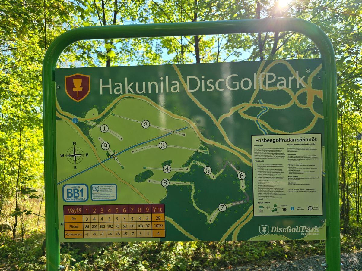 Hakunila DiscGolfPark - Vantaa, Finland | UDisc Disc Golf Course Directory