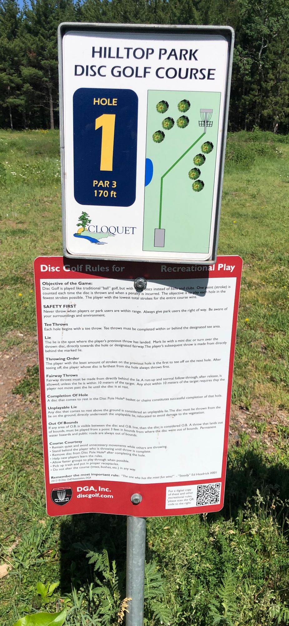 Hilltop - Cloquet, MN | UDisc Disc Golf Course Directory
