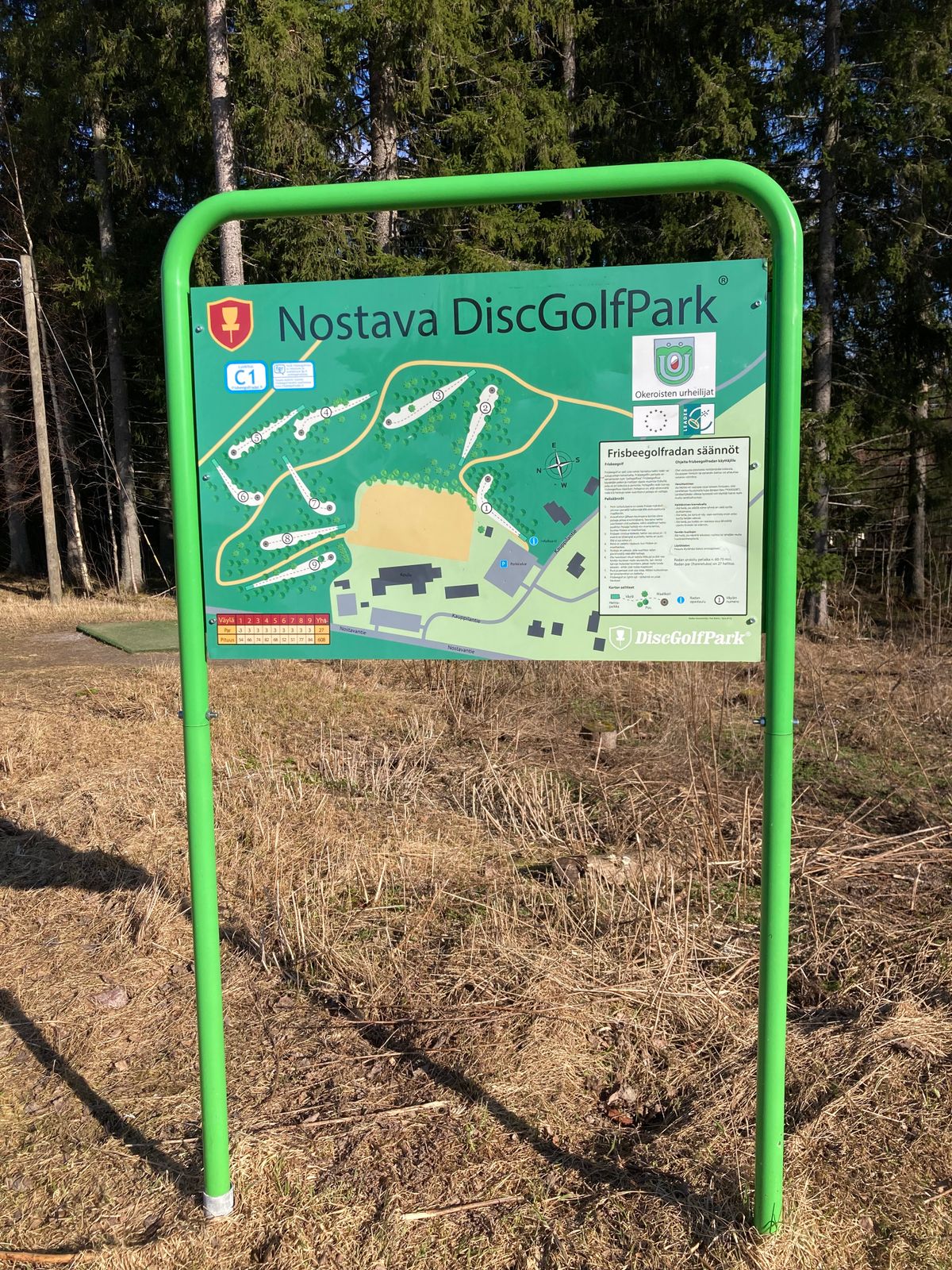 Nostava DGP - Finland | UDisc Disc Golf Course Directory