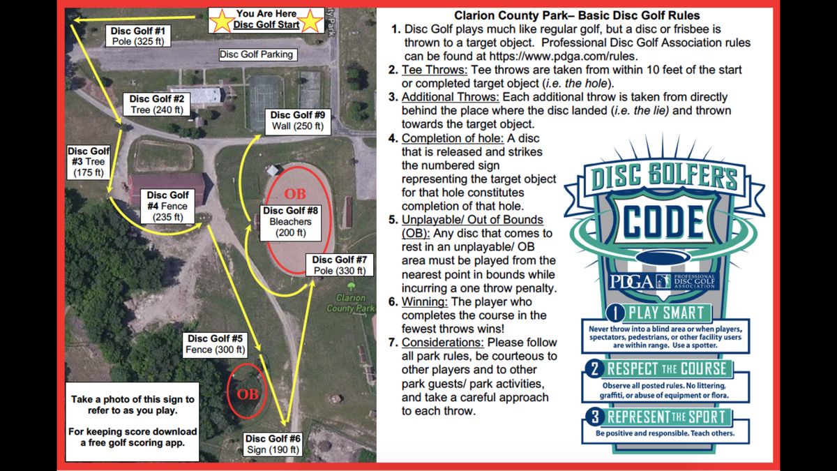 Doe Run Disc Golf Course - Shippenville, Pennsylvania | UDisc Disc Golf ...