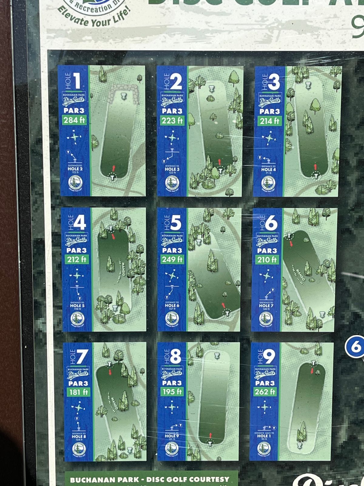 Buchanan Park Disc Golf Course - Evergreen, CO | UDisc Disc Golf Course ...