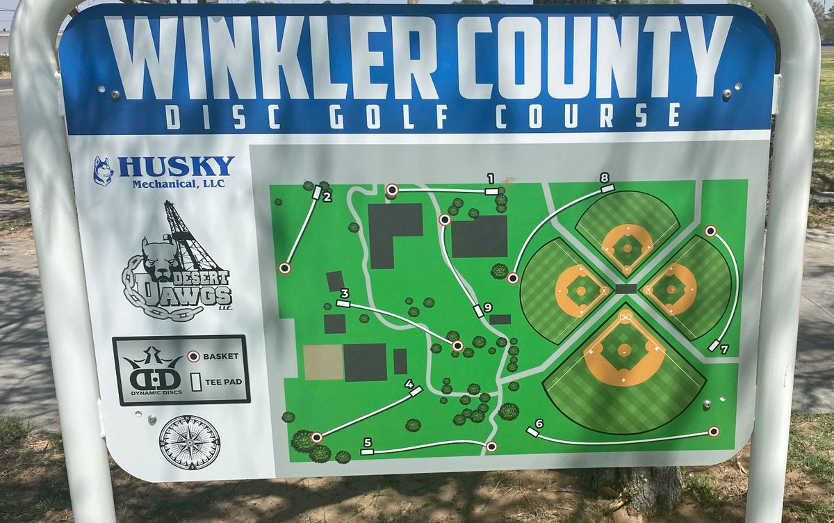 Winkler County DGC - Kermit, Texas | UDisc Disc Golf Course Directory