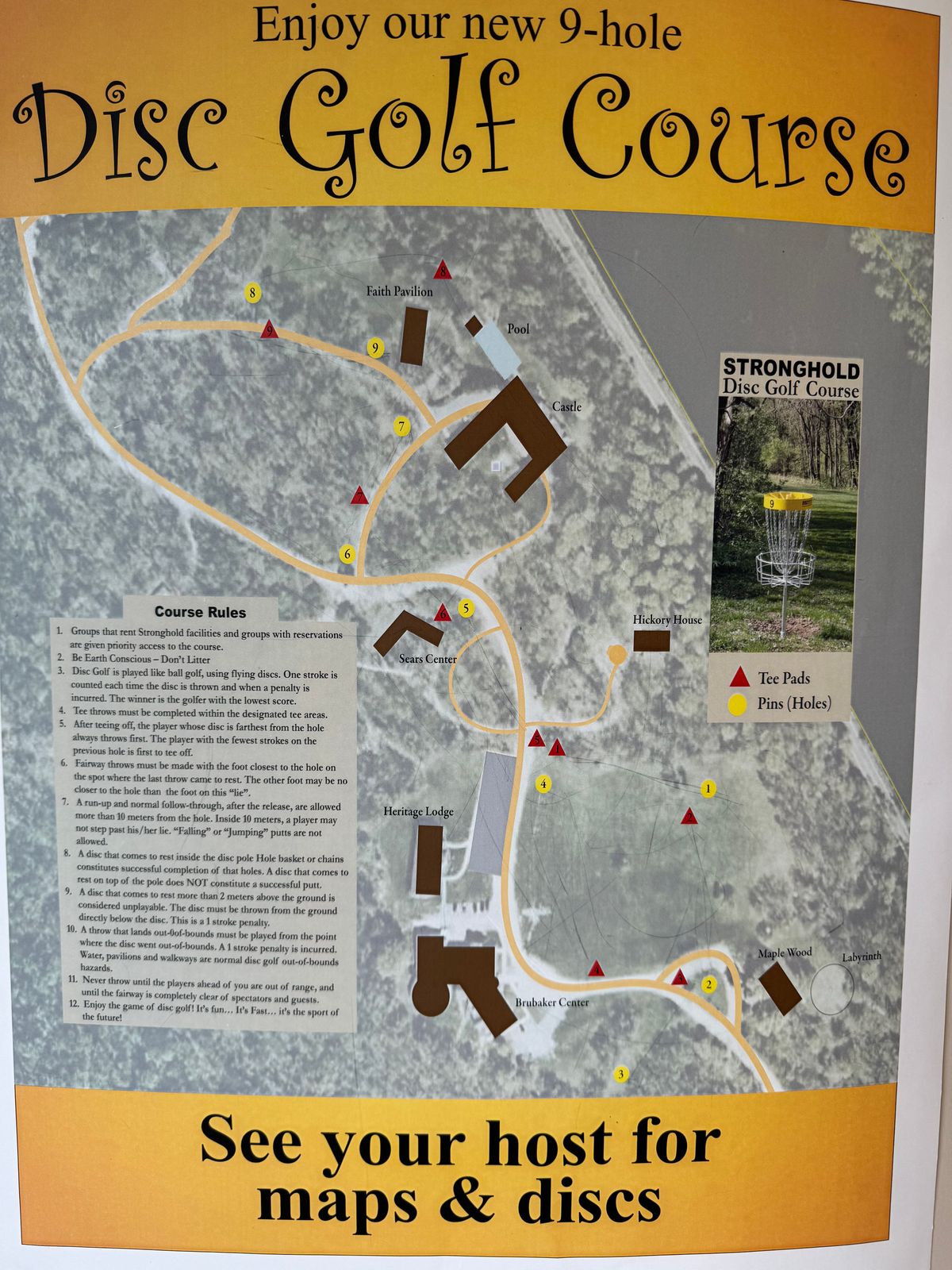 Stronghold Castle Disc Golf Course - Oregon, Illinois | UDisc Disc Golf ...