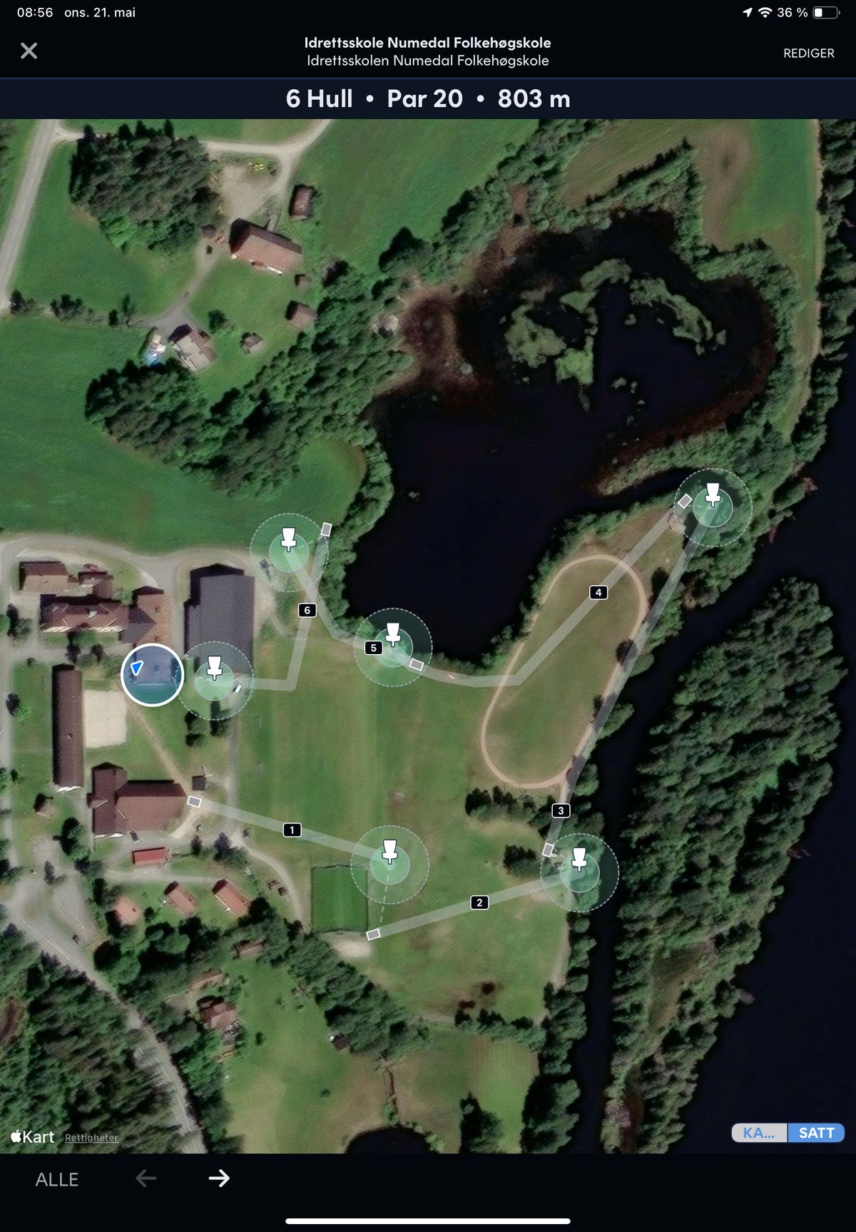 Idrettsskole Numedal Folkehøgskole - Rollag, Norway | UDisc Disc Golf ...