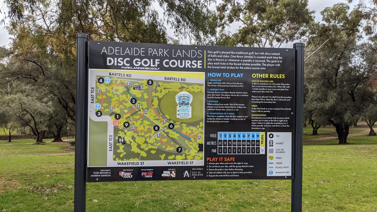 Adelaide Disc Golf - Your Guide to Disc Golf in Adelaide, Australia | UDisc