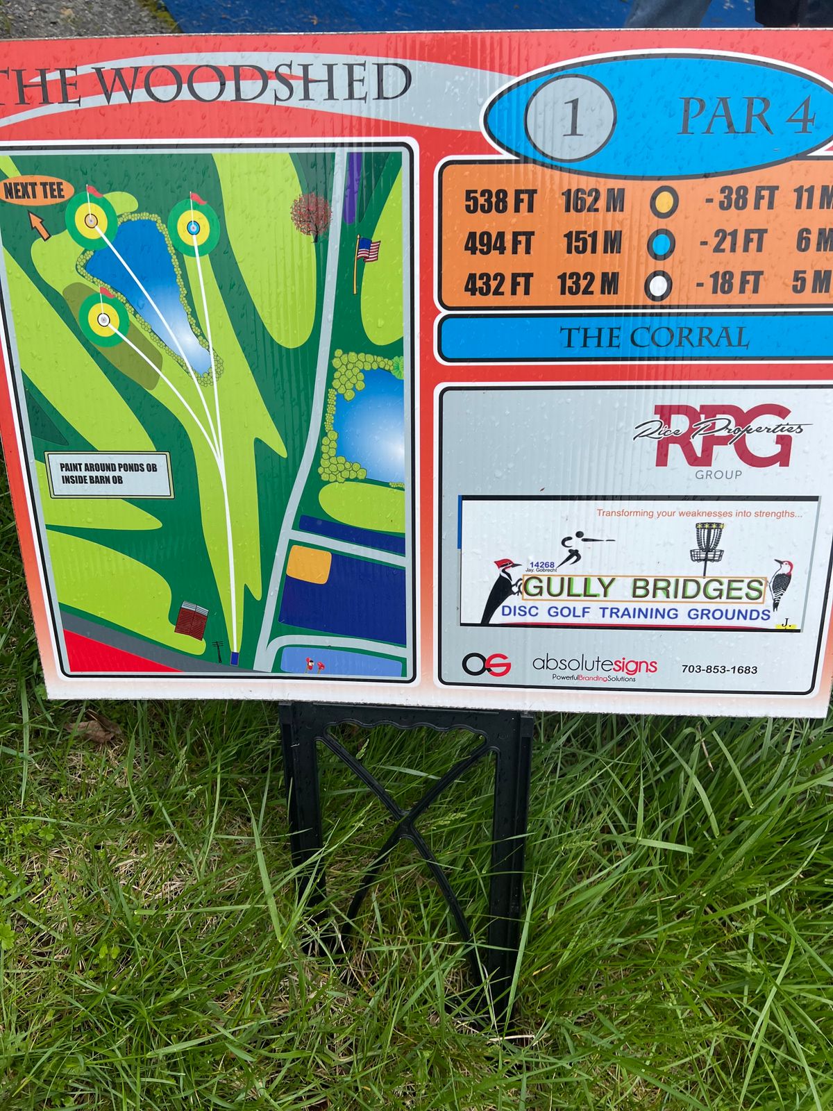 The Woodshed - Great Cacapon, West Virginia | UDisc Disc Golf Course ...