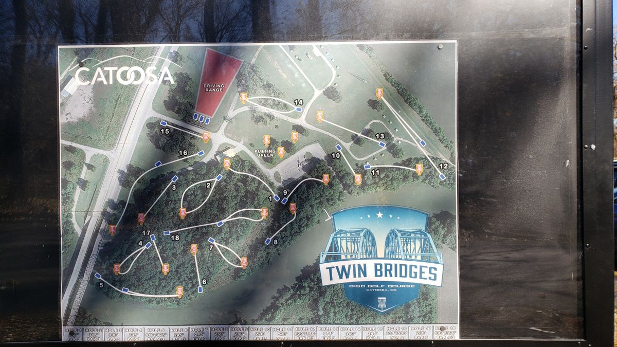 Twin Bridges - Catoosa, OK | UDisc Disc Golf Course Directory