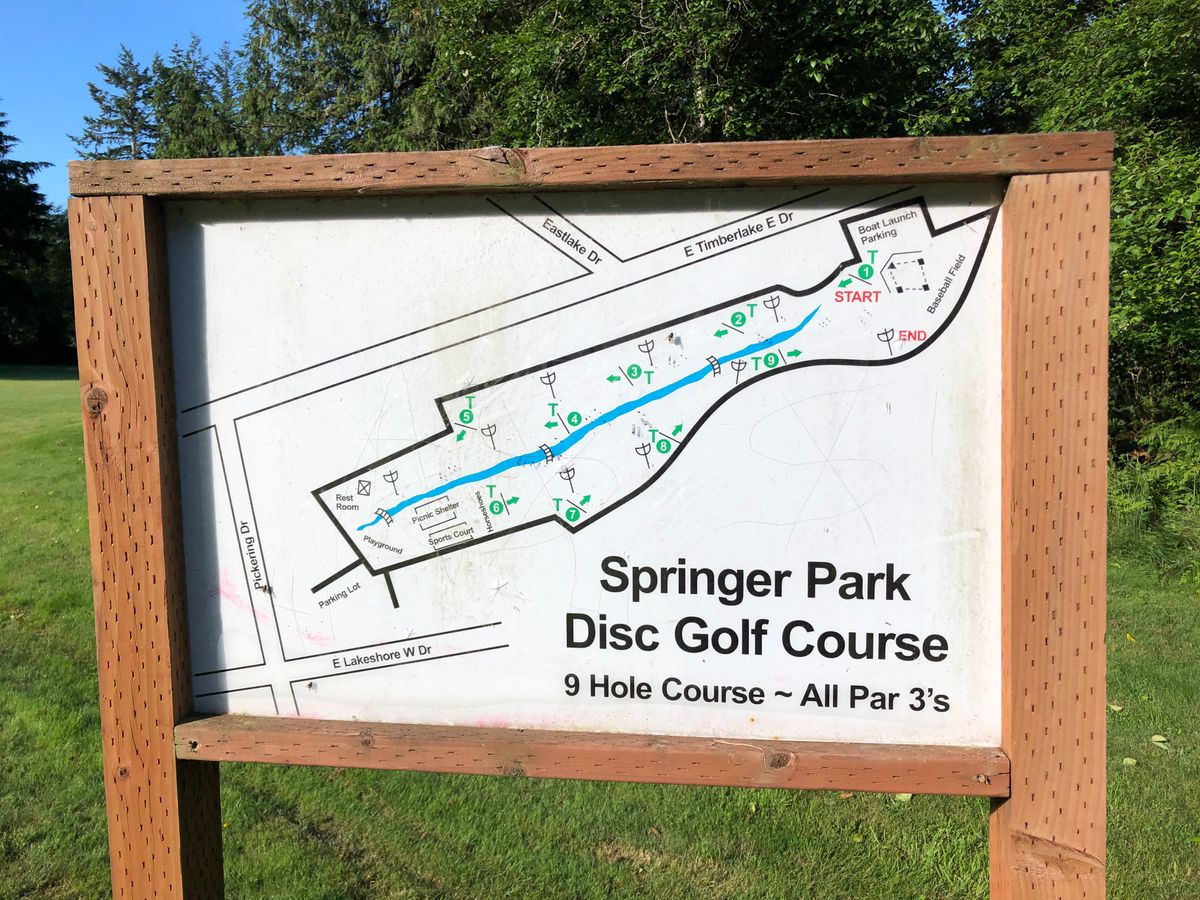 Timberlakes (Springer Park) - Shelton, Washington | UDisc Disc Golf ...