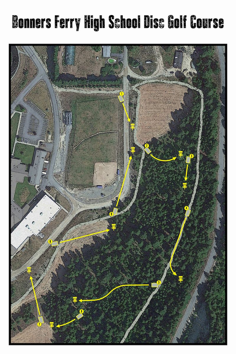 Bonners Ferry High School - Bonners Ferry, ID | UDisc Disc Golf Course ...