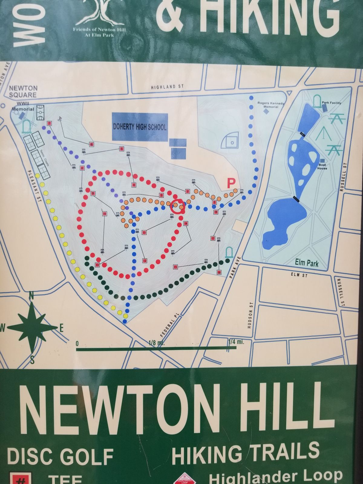 Newton Hill - Worcester, MA | UDisc Disc Golf Course Directory | UDisc