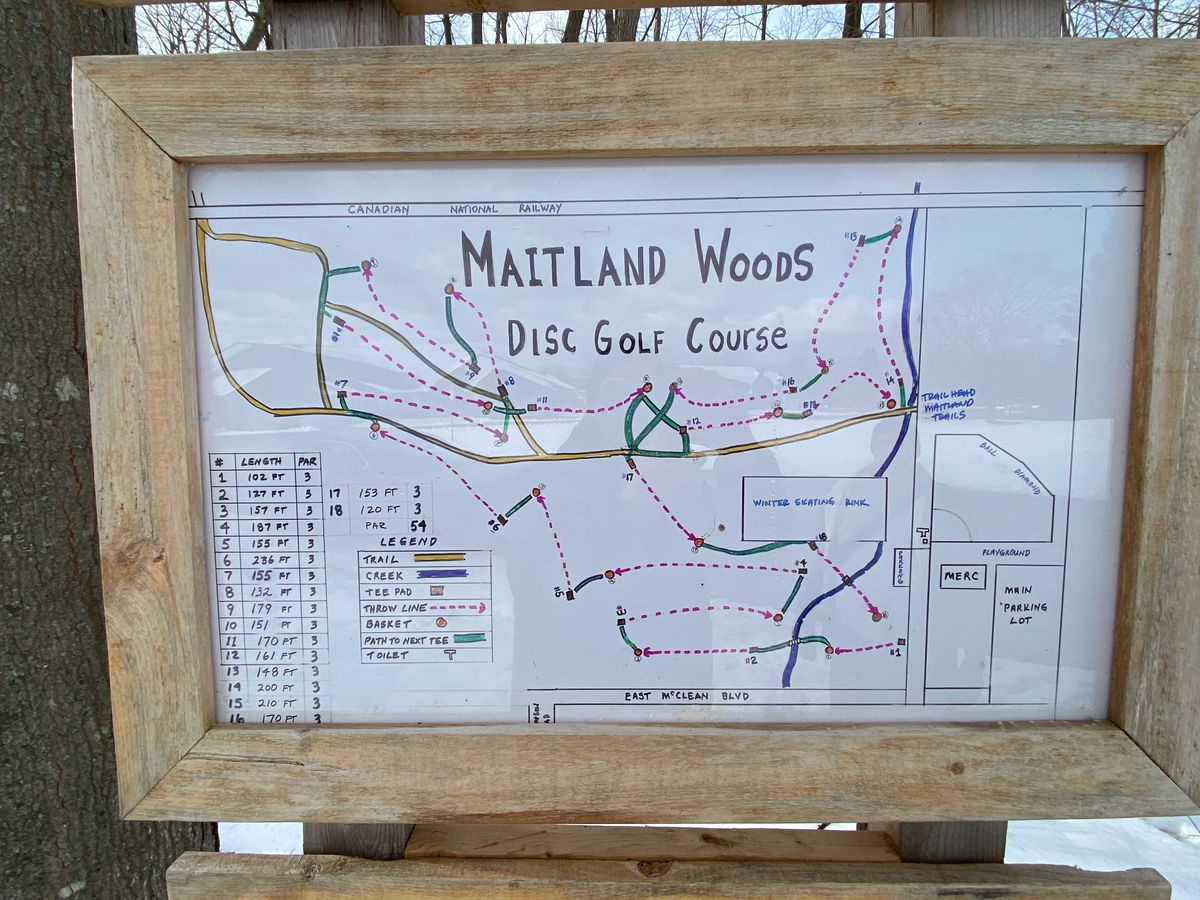Maitland Woods - Brockville, ON, Canada | UDisc Disc Golf Course Directory
