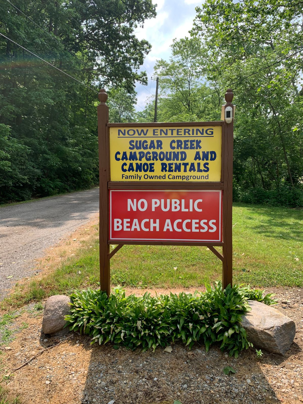 Sugar Creek Campground Disc Golf Course - Crawfordsville, Indiana ...