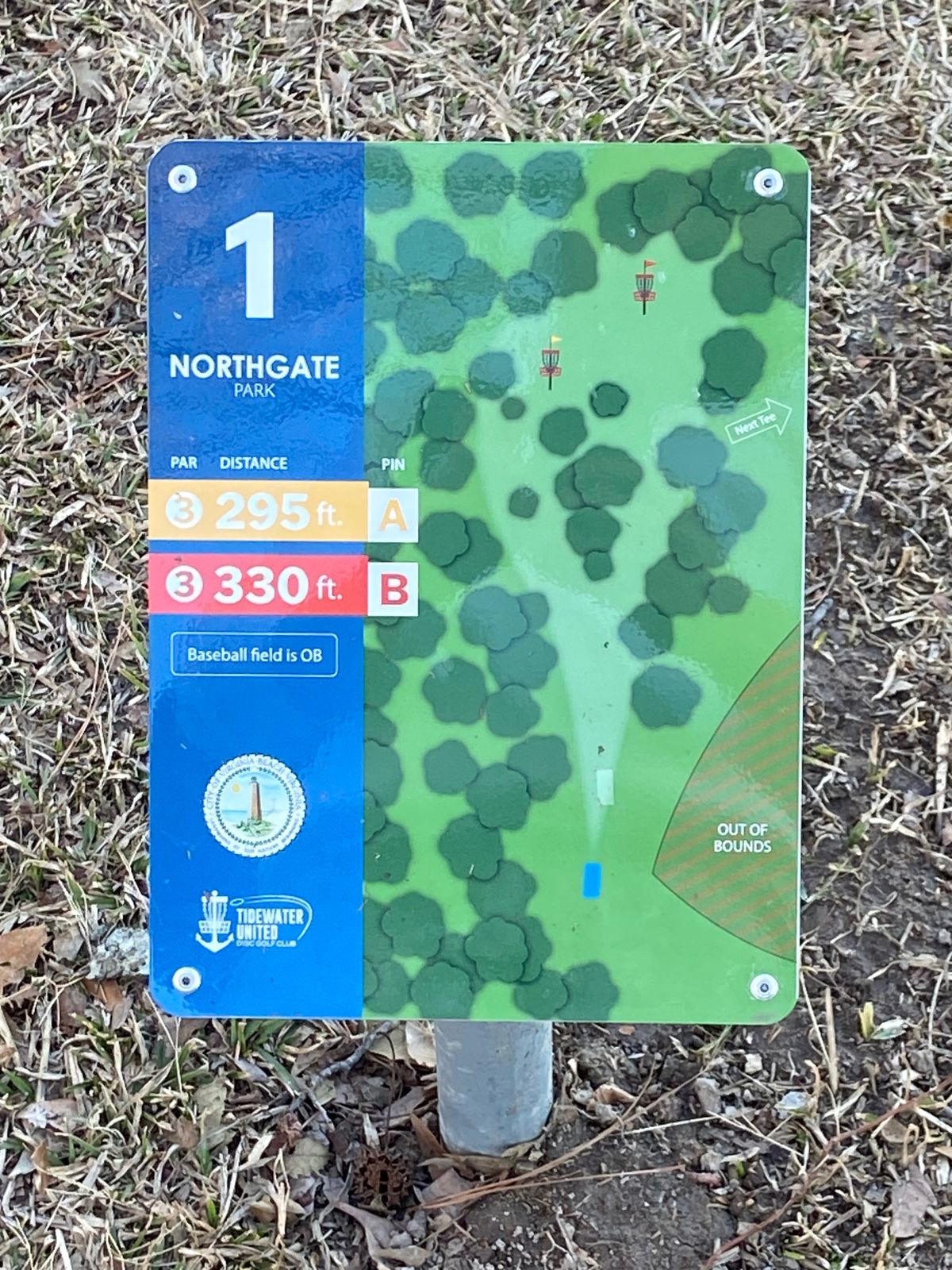 Northgate Park - Virginia Beach, Virginia | UDisc Disc Golf Course ...