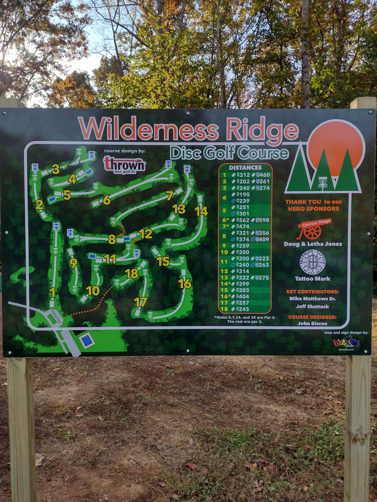 Wilderness Ridge - Chancellorsville, Virginia | UDisc Disc Golf Course ...