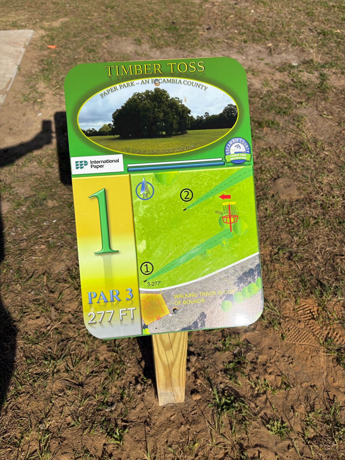Paper Park / Timber Toss - Cantonment, Florida | UDisc Disc Golf Course ...