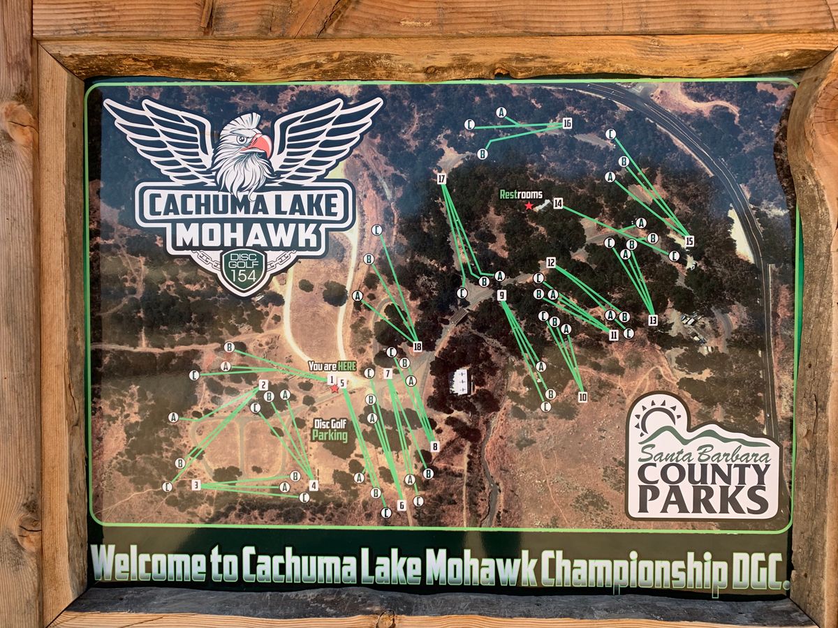Lake Cachuma Santa Barbara Map