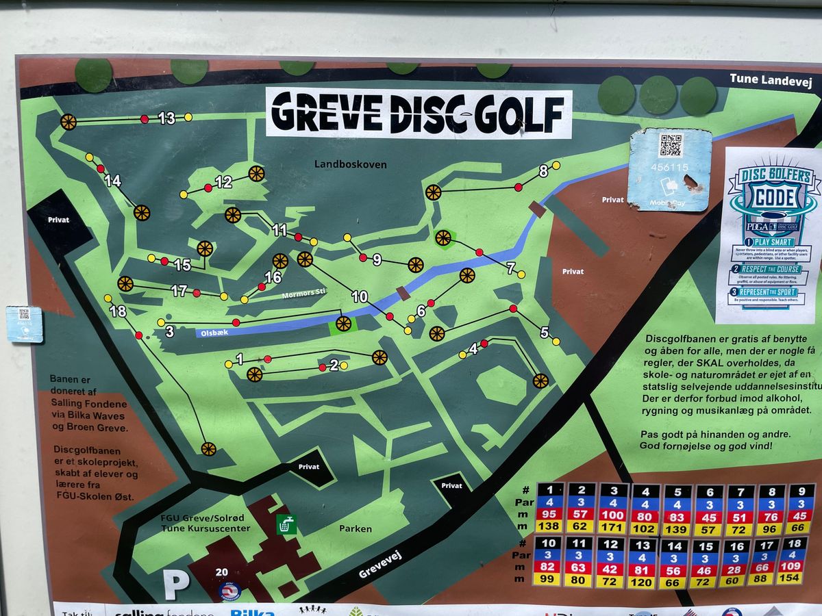 Greve Disc Golf - Greve, Denmark | UDisc Disc Golf Course Directory