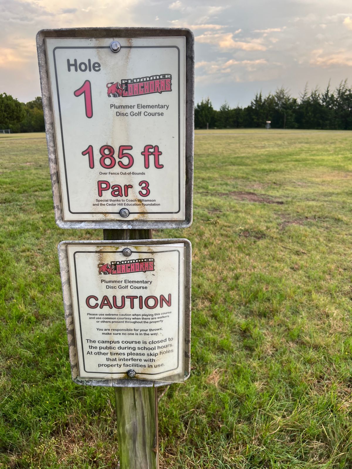 Plummer Elementary - Cedar Hill, Texas | UDisc Disc Golf Course Directory