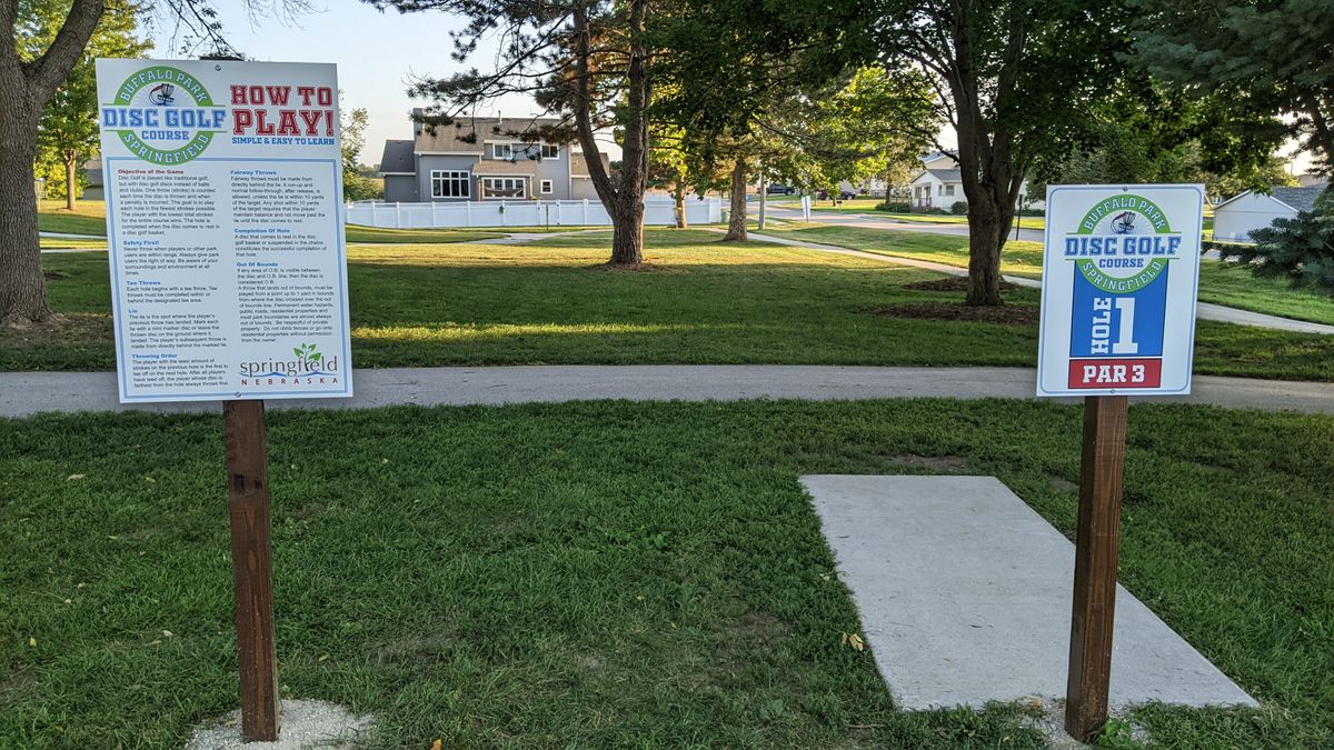 Buffalo City Park - Springfield, NE | UDisc Disc Golf Course Directory
