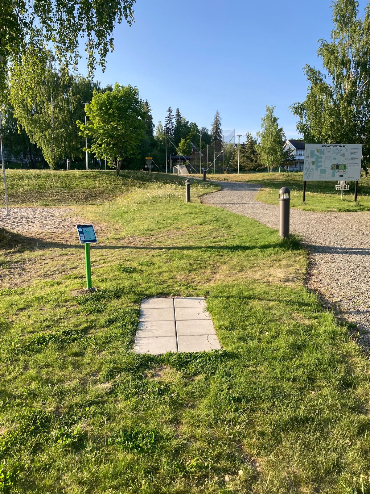 Ajer Frisbeegolf Bane - Hamar, Norway | UDisc Disc Golf Course Directory