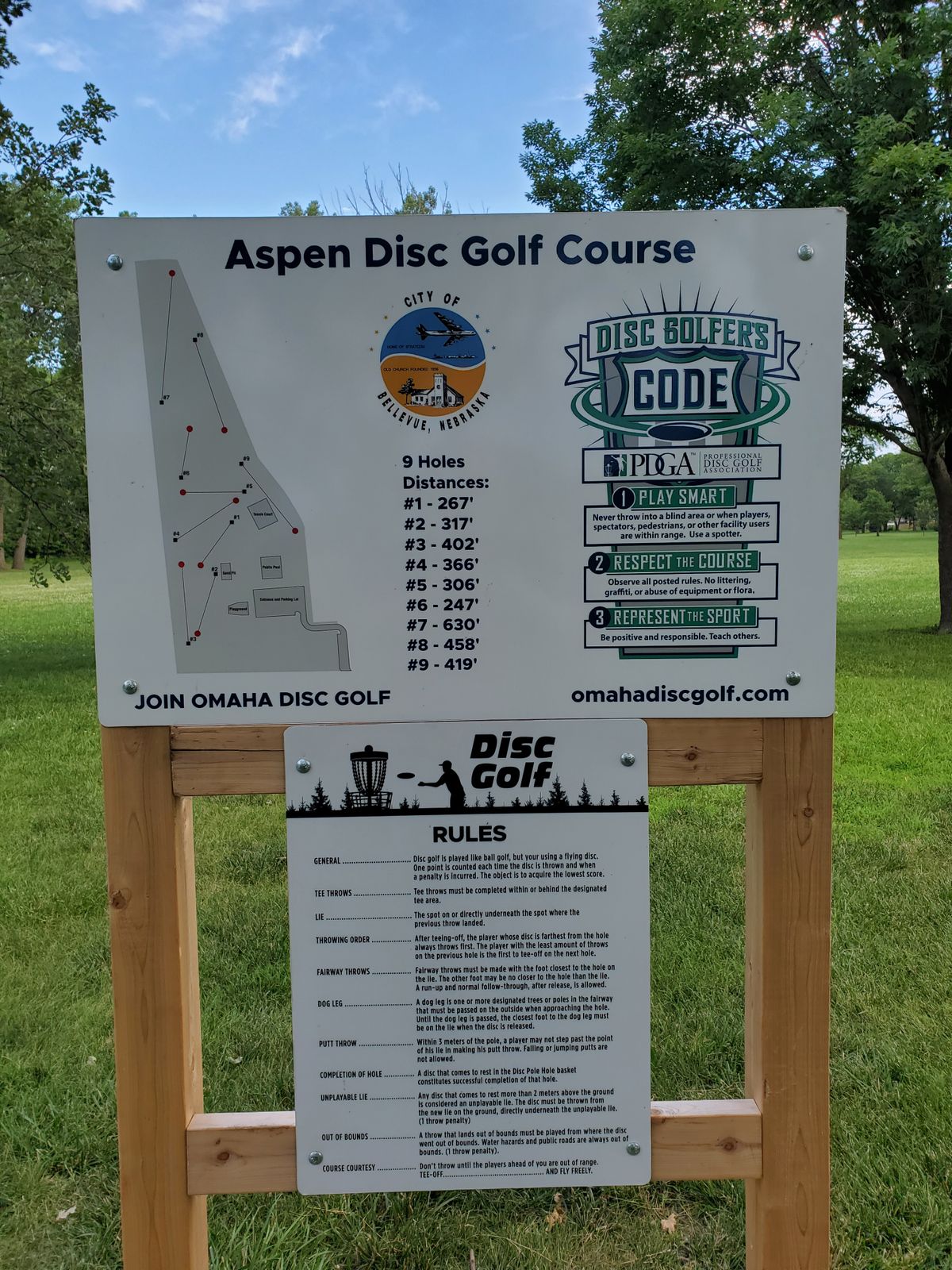 Aspen Park - Omaha, Nebraska | UDisc Disc Golf Course Directory