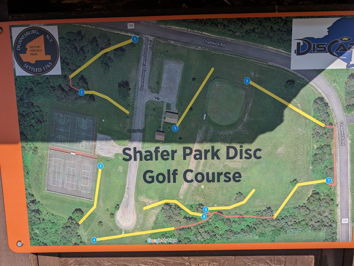 Shafer Park Disc Golf Course - Delanson, New York | UDisc Disc Golf ...