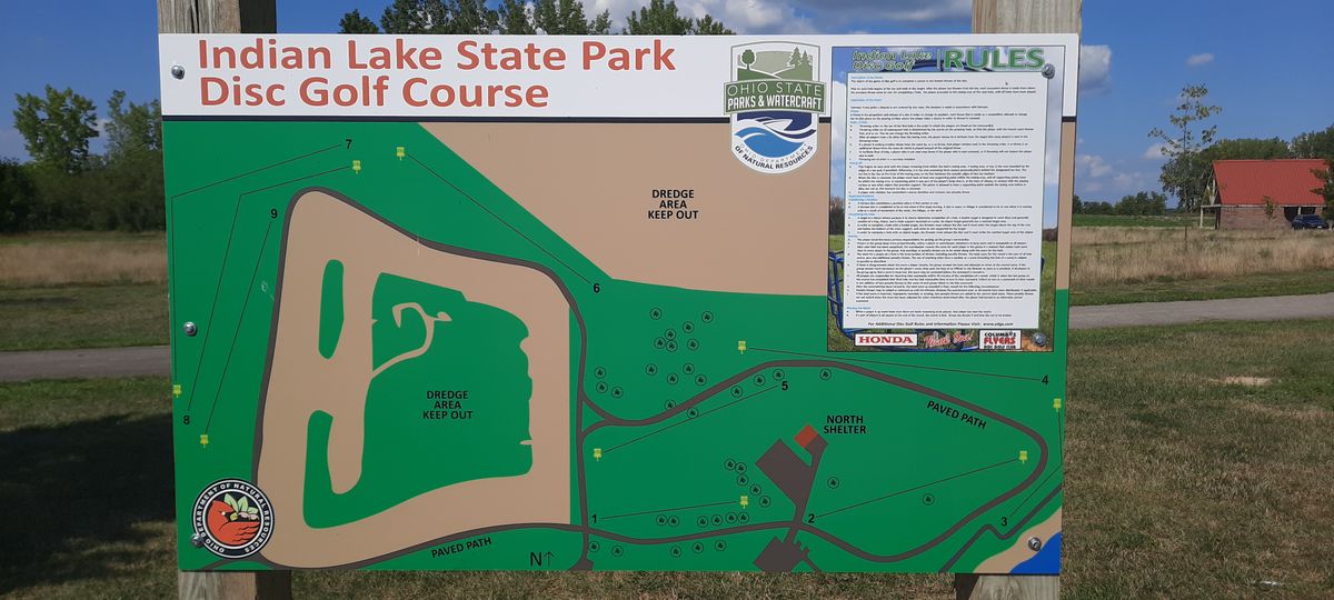 Old Field Indian Lake State Park - Lakeview, OH | UDisc Disc Golf ...