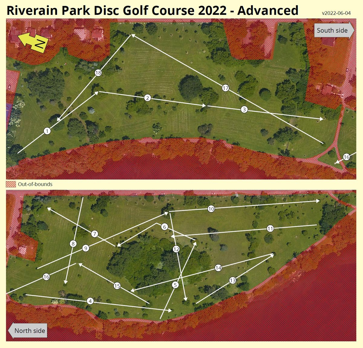 Riverain Park - 2022 Advanced - Ottawa, ON, Canada | UDisc Disc Golf ...