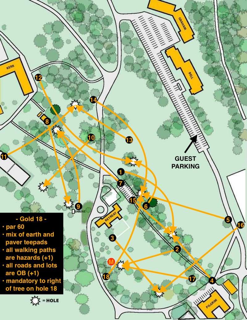 Gordon Conwell - Hamilton, MA | UDisc Disc Golf Course Directory | UDisc