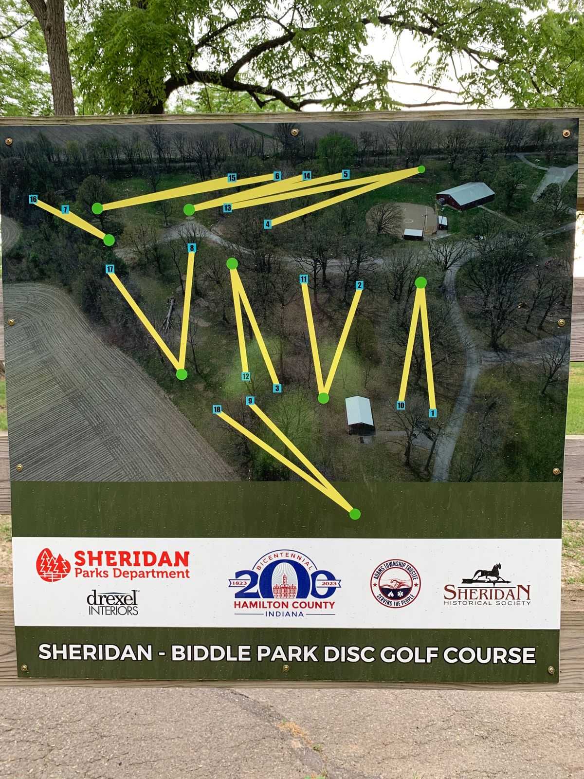 Sheridan - Biddle Park Disc Golf Course - Sheridan, Indiana | UDisc ...