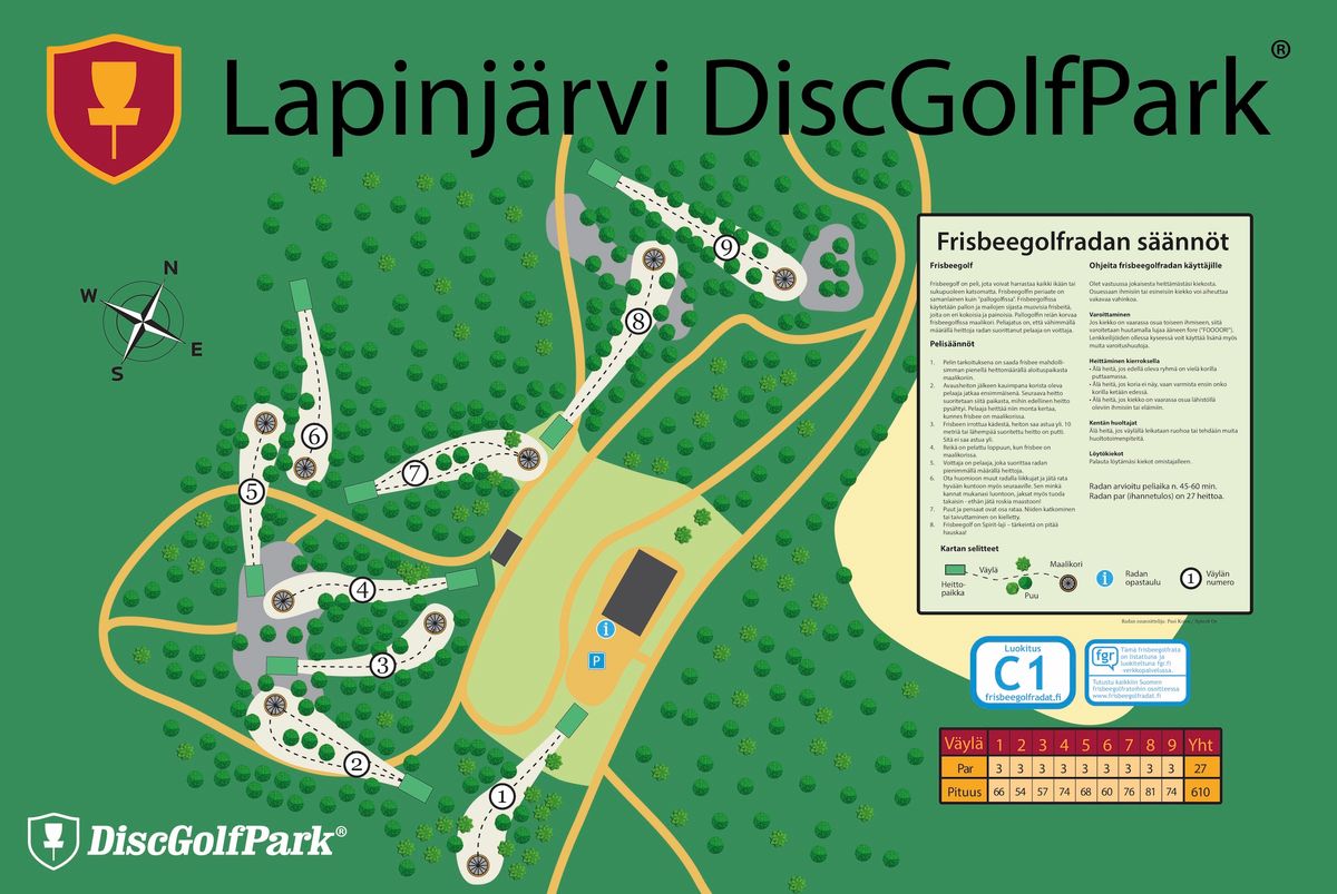 Lapinjärvi DiscGolfPark - Lapinjärvi, Finland | UDisc Disc Golf Course ...