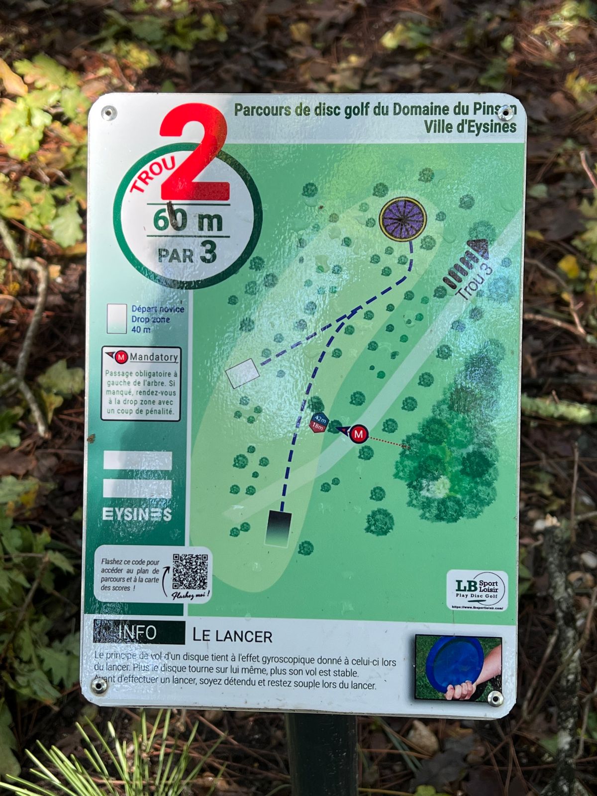 Domaine du Pinsan - Eysines, France | UDisc Disc Golf Course Directory