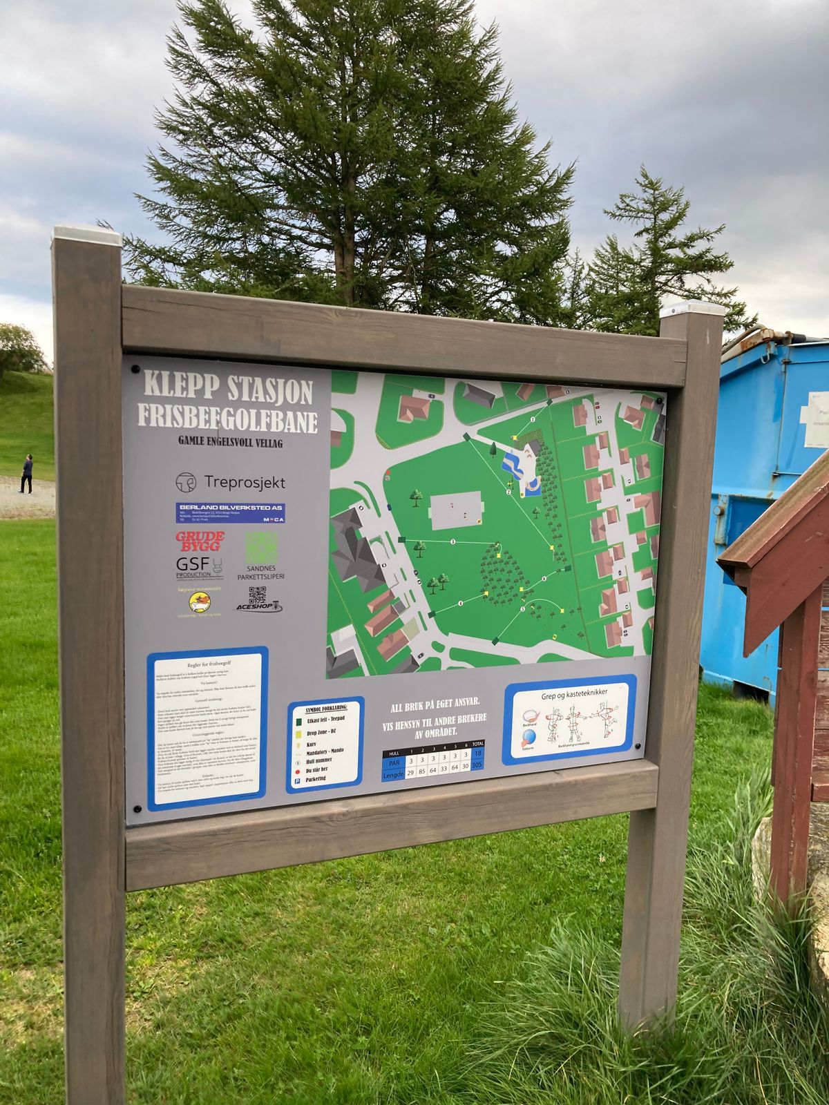 Klepp Stasjon Frisbeegolfbane - Klepp Stasjon, Norway | UDisc Disc Golf ...