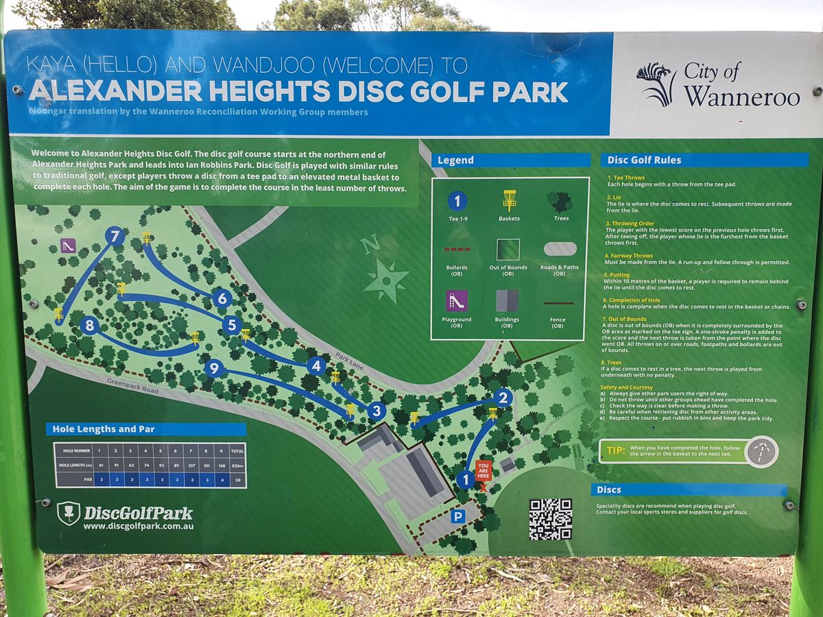 Alexander Heights by RAD - Alexander Heights, Australia | UDisc Disc ...