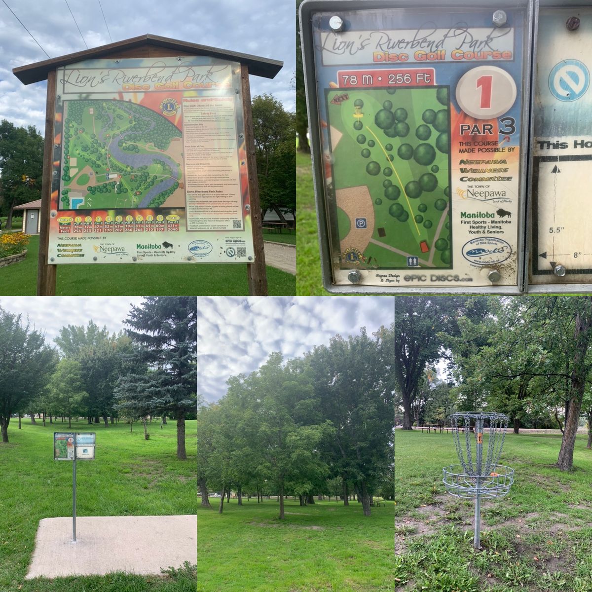 Lion's Riverbend Park Disc Golf - Neepawa, MB, Canada | UDisc Disc Golf ...