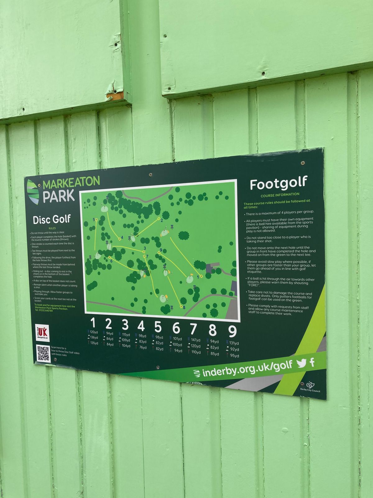 Derby Disc Golf - Your Guide to Disc Golf in Derby, United Kingdom | UDisc