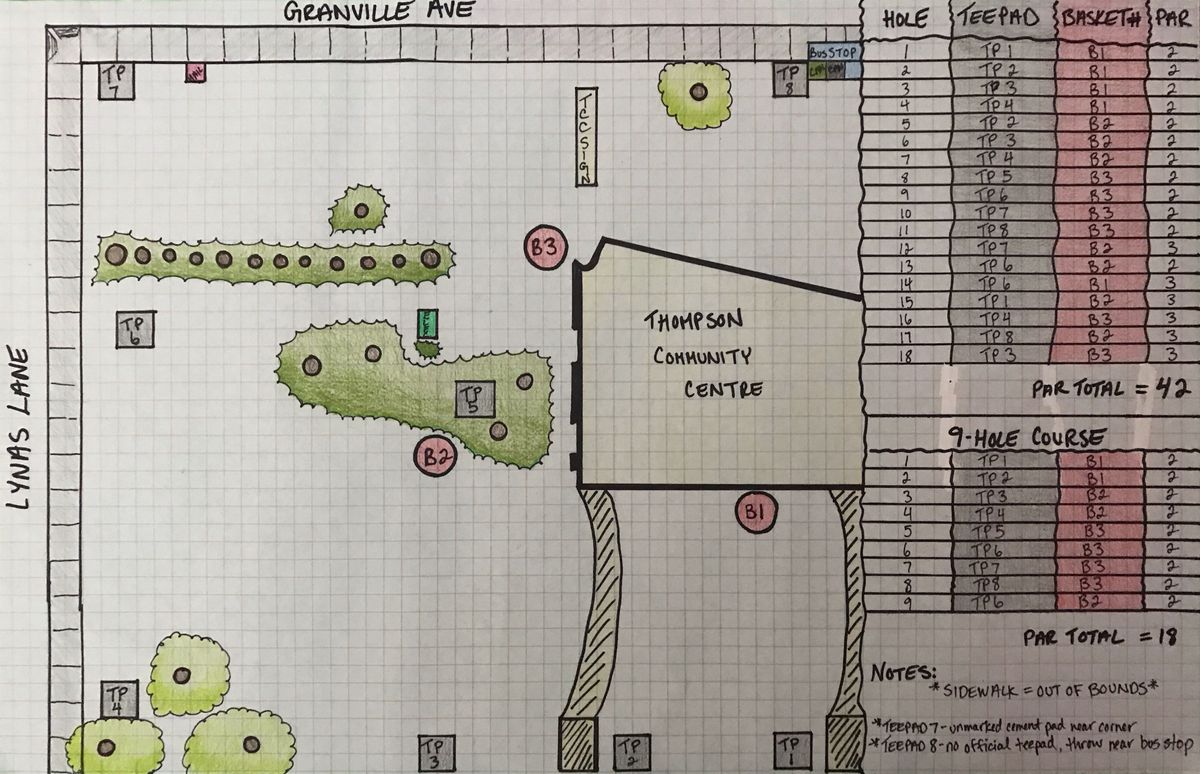Thompson Community Center - Richmond, BC, Canada | UDisc Disc Golf ...