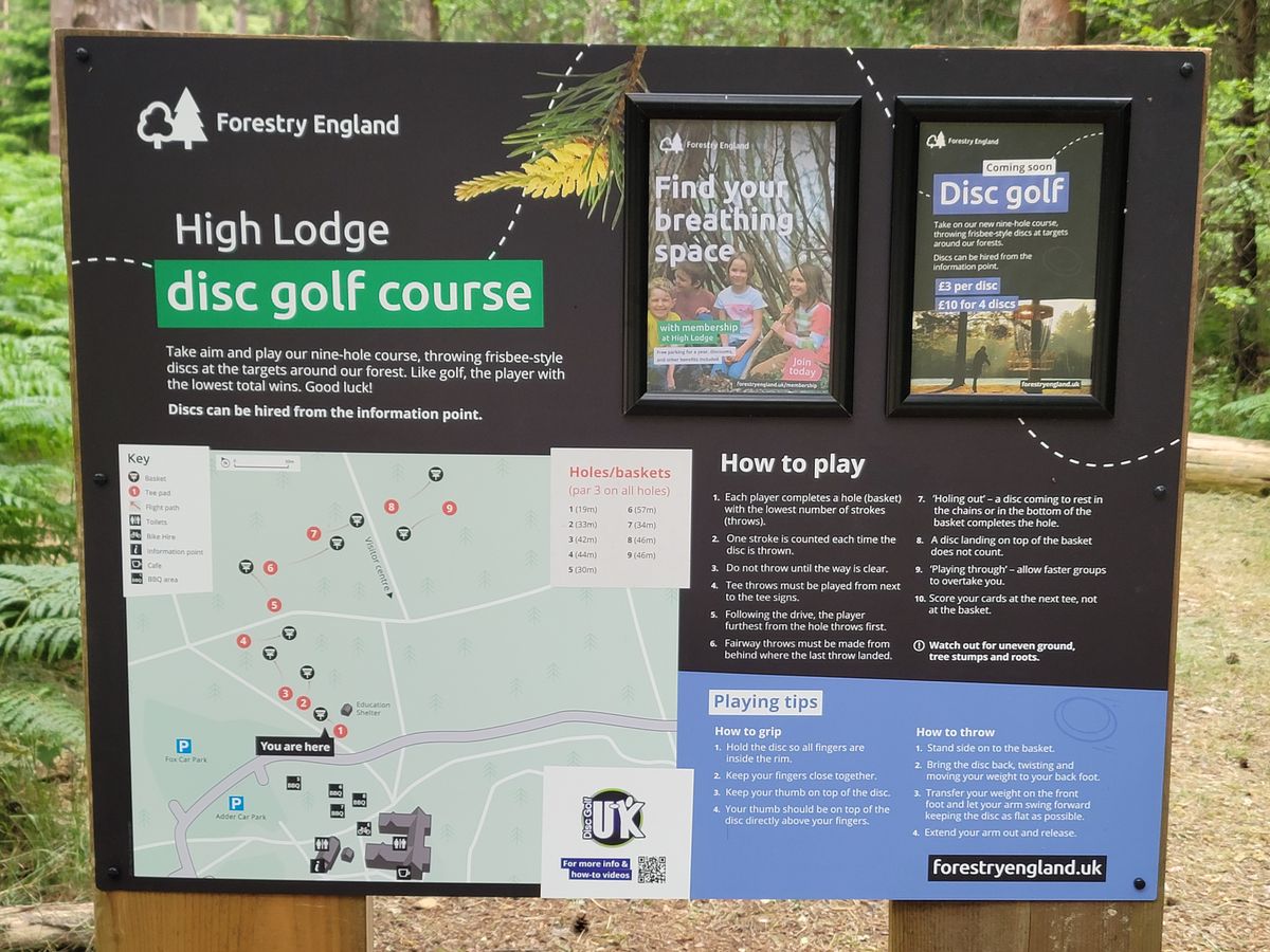 Thetford Forest High Lodge - Brandon, United Kingdom | UDisc Disc Golf ...