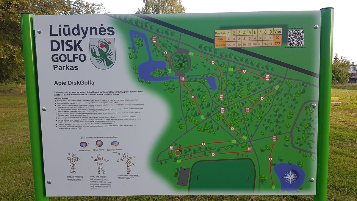 Liūdynės diskgolfo parkas - Liūdynė, Lithuania | UDisc Disc Golf Course ...