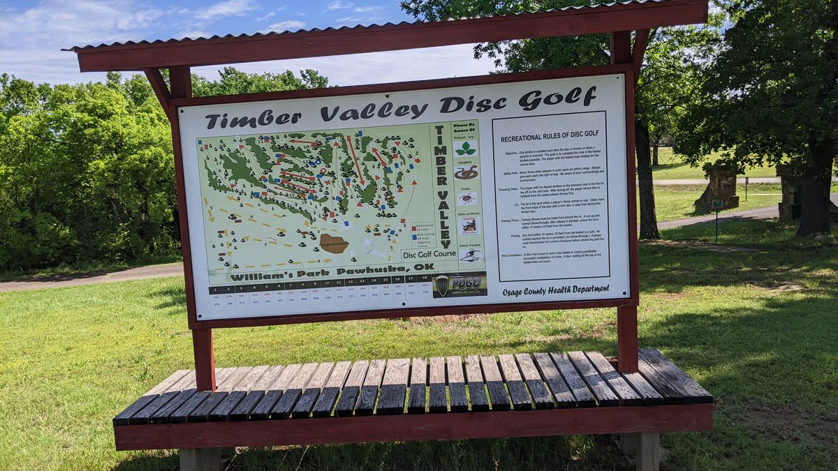 Timber Valley Disc Golf Course - Pawhuska, Oklahoma | UDisc Disc Golf ...