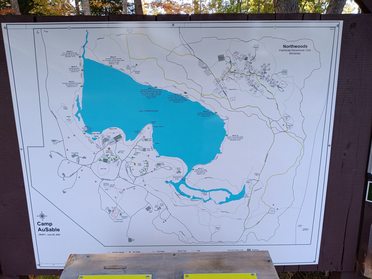 Camp Au Sable - Grayling, MI | UDisc Disc Golf Course Directory