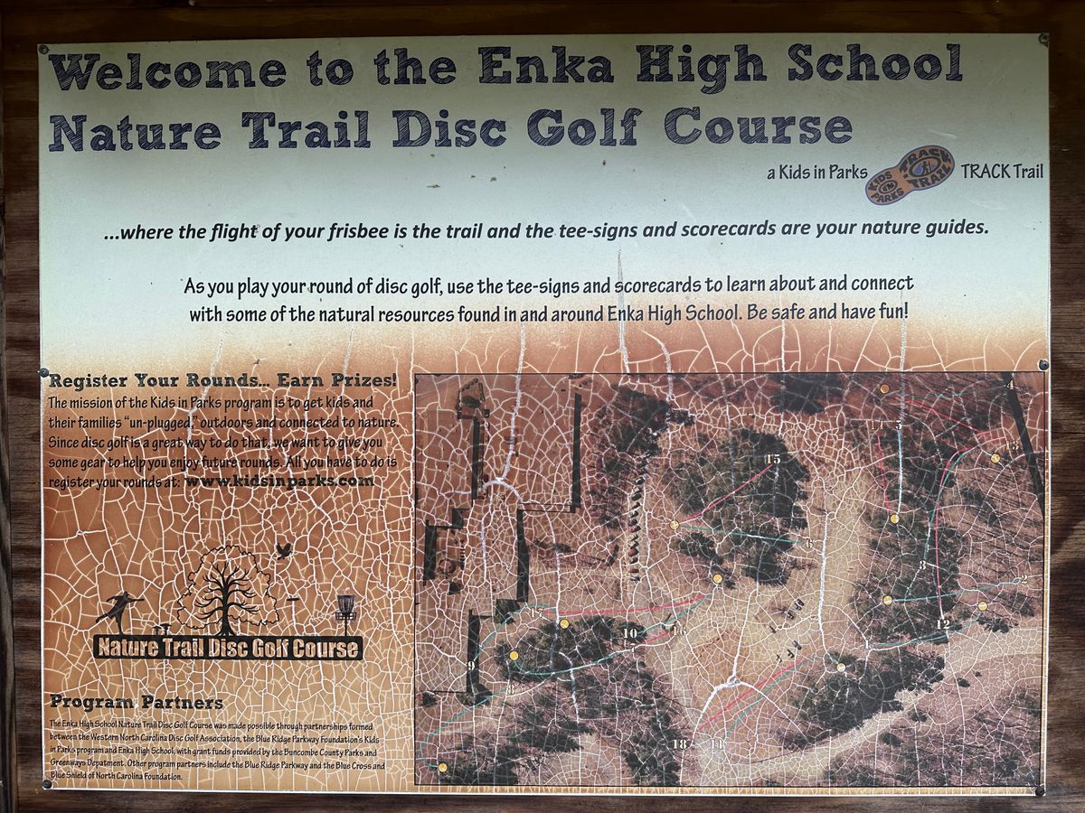 Enka High School - Candler, NC | UDisc Disc Golf Course Directory