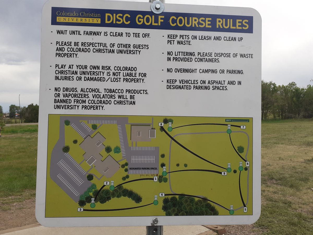 CCU - Lakewood, Colorado | UDisc Disc Golf Course Directory