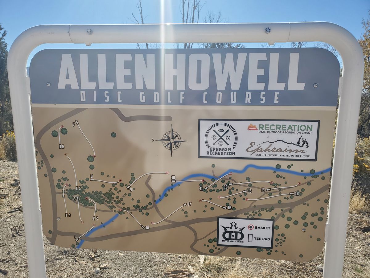 Allen Howell Disc Golf Course - Ephraim, Utah | UDisc Disc Golf Course ...