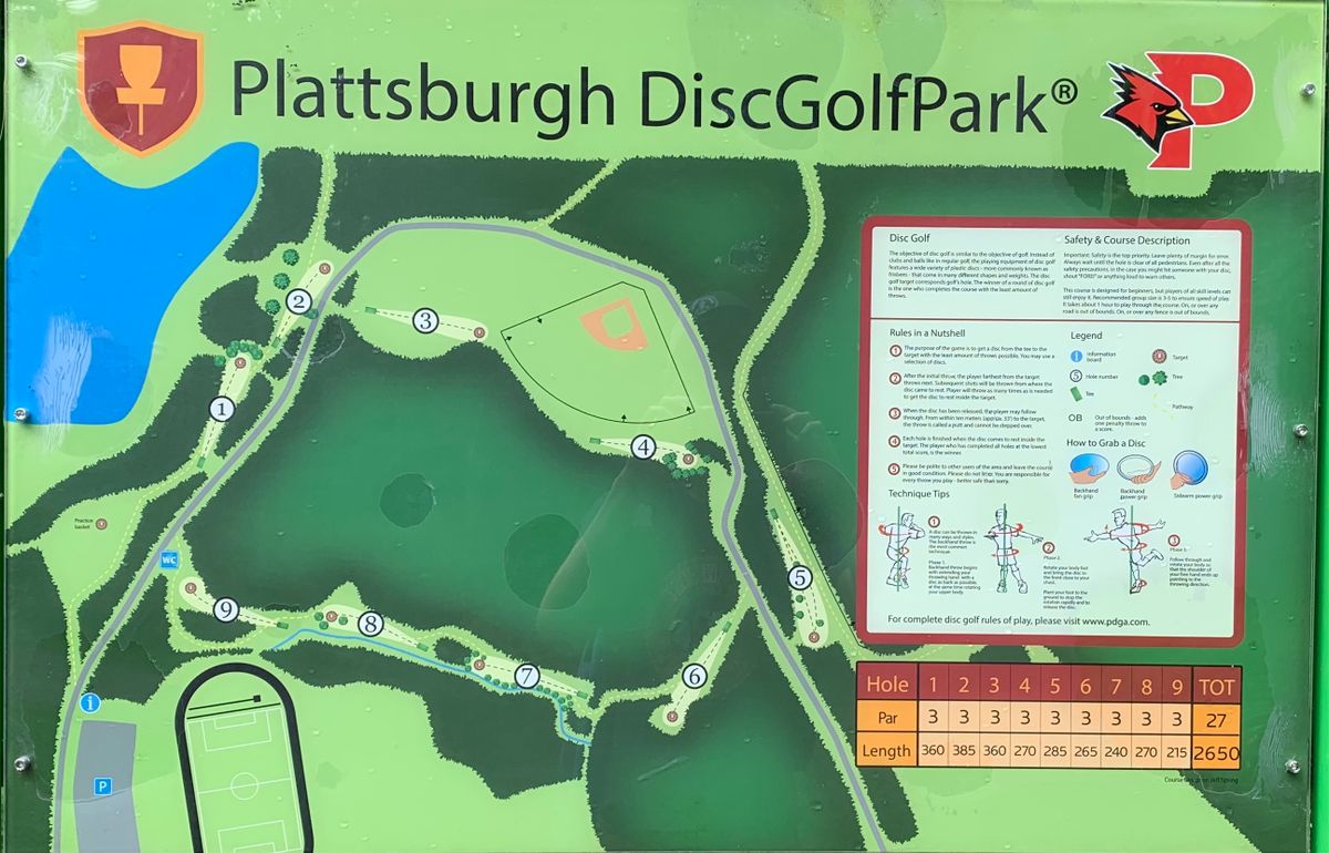 Plattsburgh DiscGolfPark - Plattsburgh, New York | UDisc Disc Golf ...