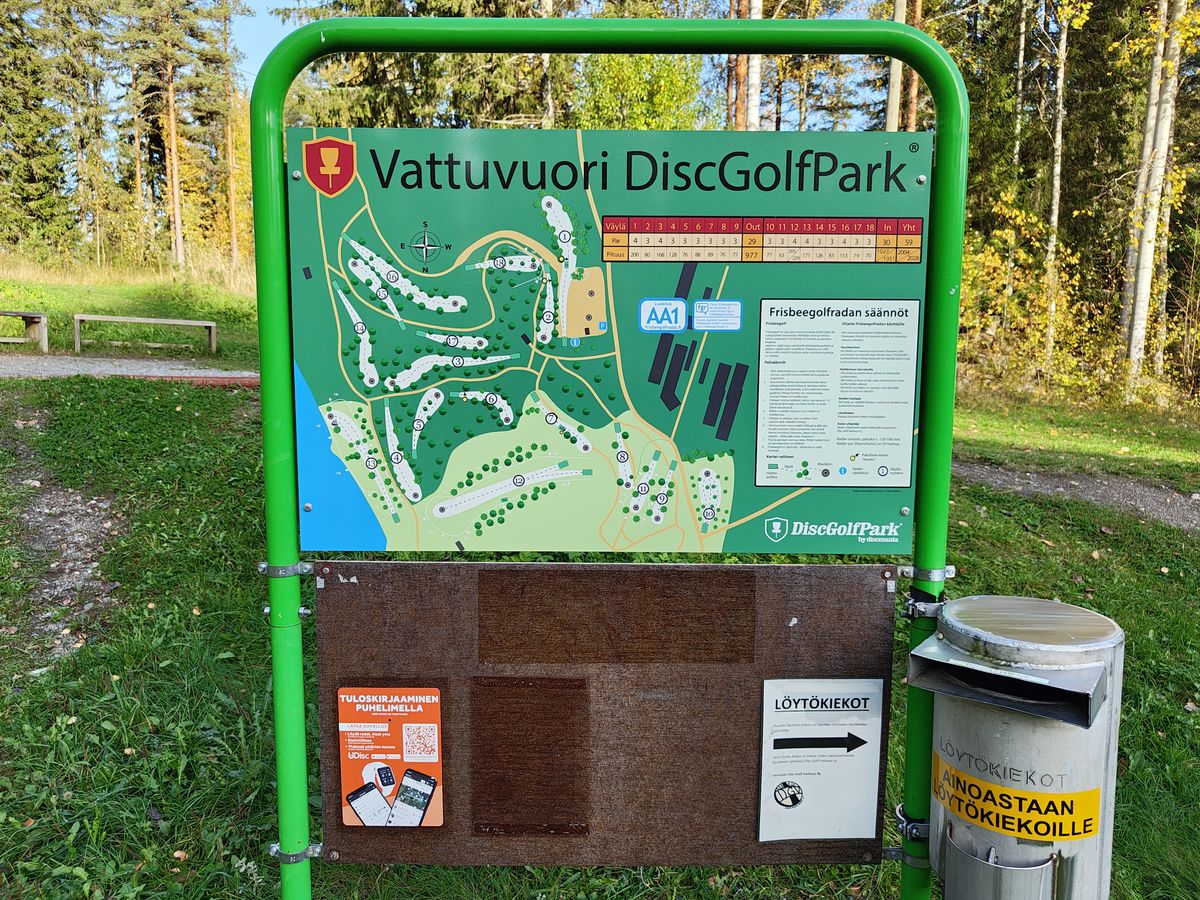 Vattuvuori DiscGolfPark - Varkaus, Finland | UDisc Disc Golf Course ...