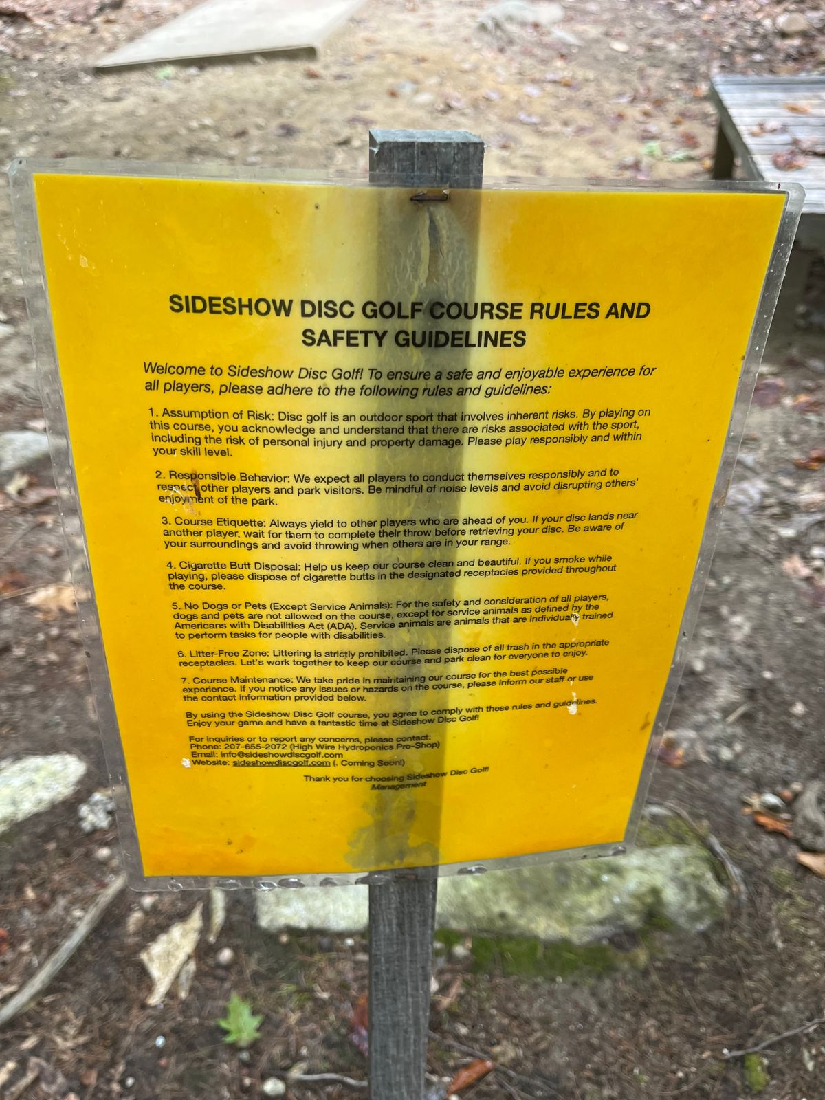 Sideshow Disc Golf - Raymond, Maine | UDisc Disc Golf Course Directory