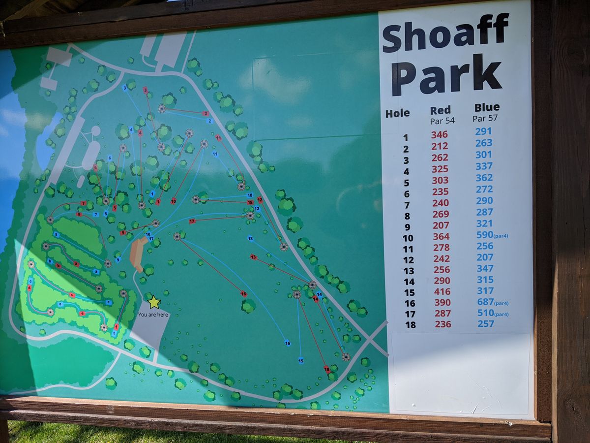 Shoaff Park Disc Golf Course - Fort Wayne, IN | UDisc Disc Golf Course ...